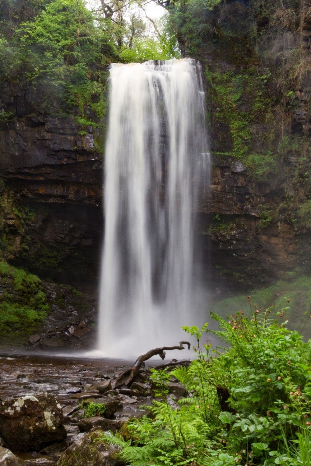 Four Waterfalls Walk In The Brecon Beacons + Map
